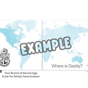 Personalized Deployment Board Book for Kids & Family - Etsy