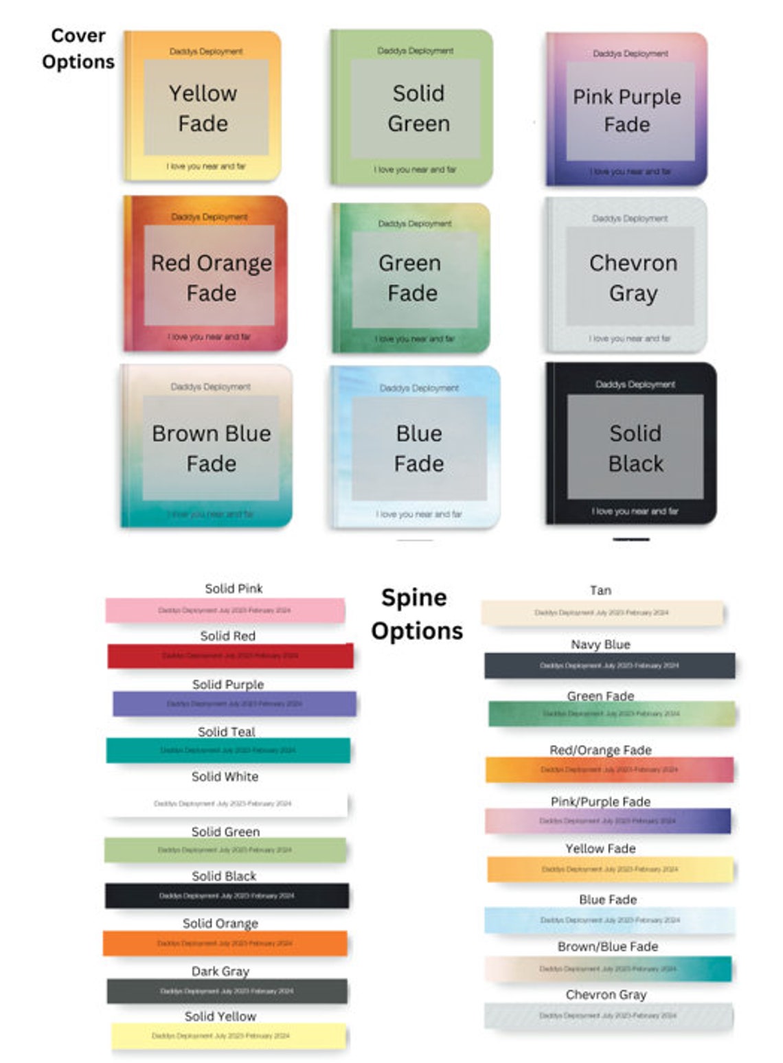 Personalized Deployment Board Book for Kids & Family - Etsy