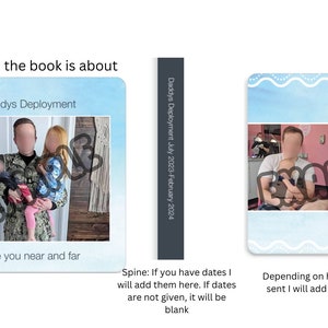 Personalized Deployment Board Book for Kids & Family - Etsy