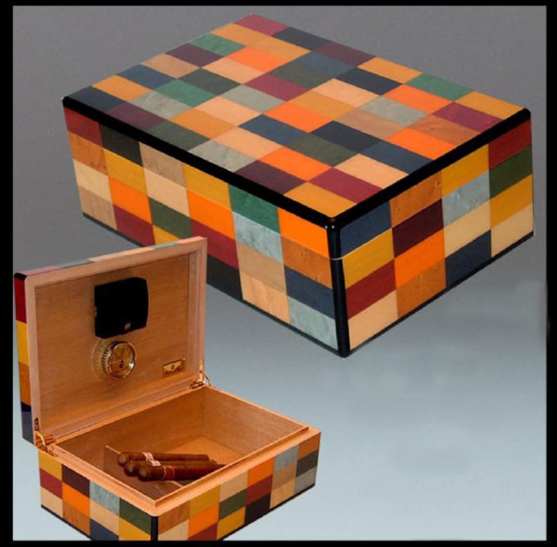 Humidor, Cofanetto per Sigari, Cigar Box - Mastro De Paja - Etsy