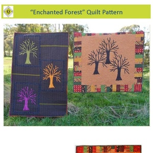 Enchanted Forest Quilt Pattern by Quilting Fabrications Leslie Edwards ...