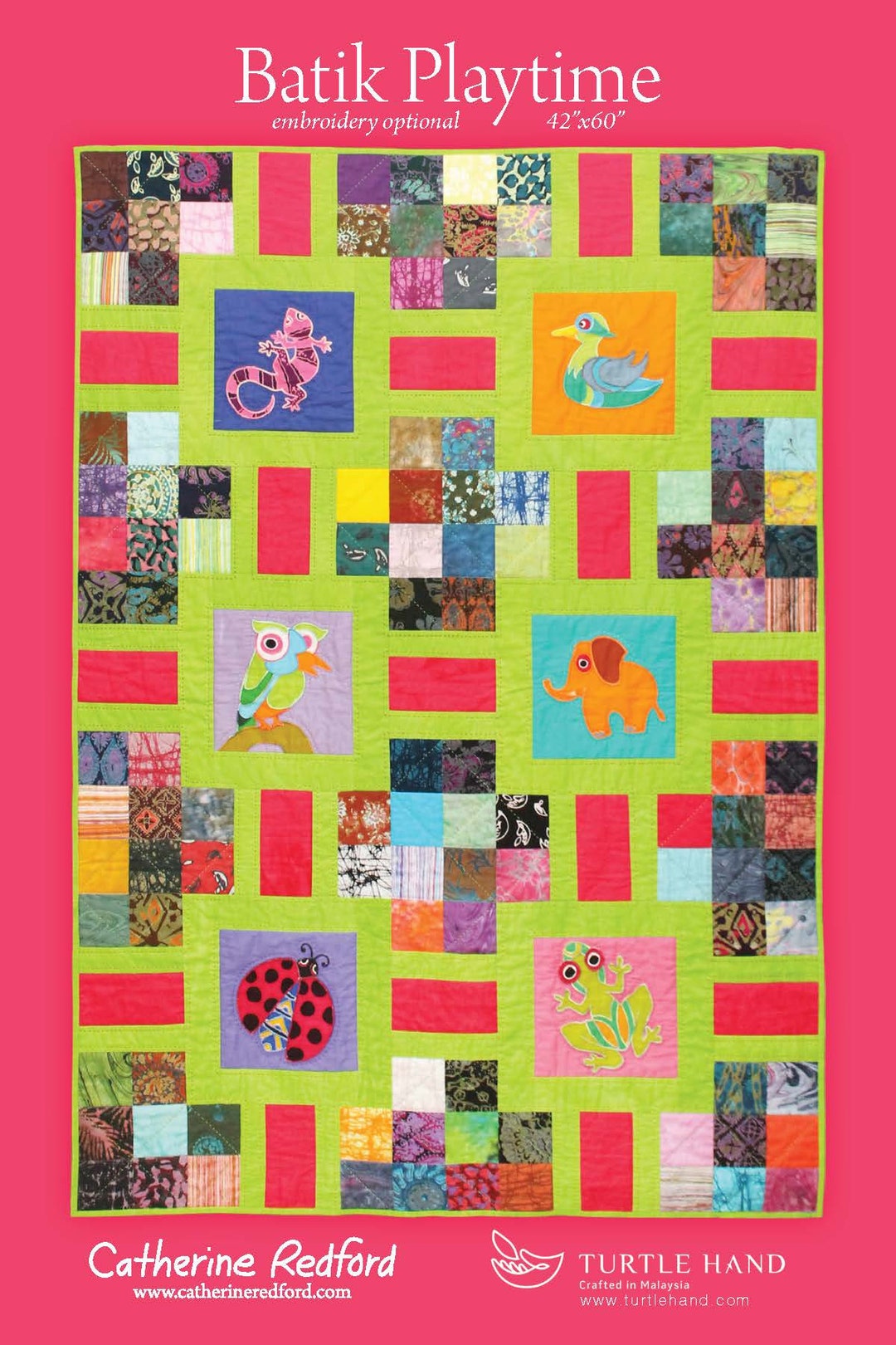 Batik Playtime Quilt Pattern by Catherine Redford - Etsy