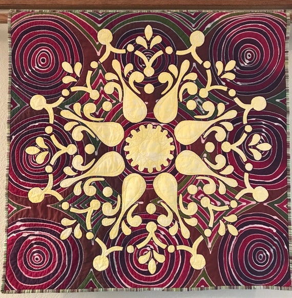 SALE Remembrance Quilt Reverse Applique Pattern by Eye of the - Etsy