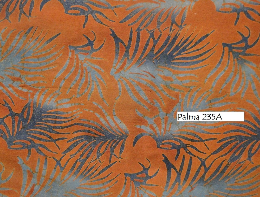 Heritage Batik - Palma Design - 3 Different Colors - Etsy