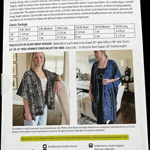 Anytime Topper Pattern by Amy Barickman - Etsy