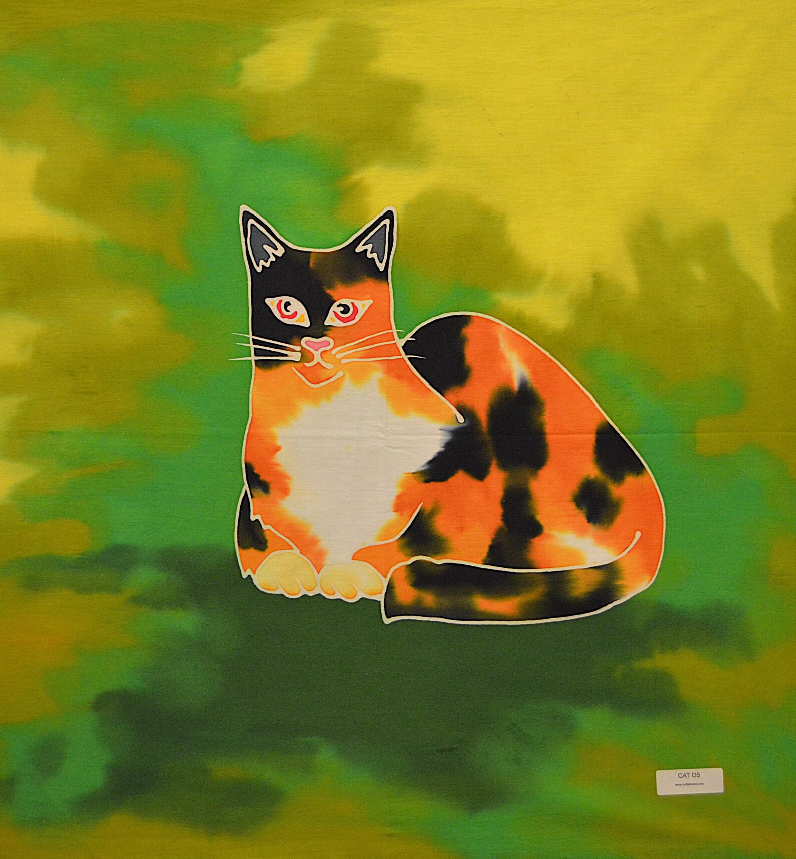 Cat Batik Art Panels, 22