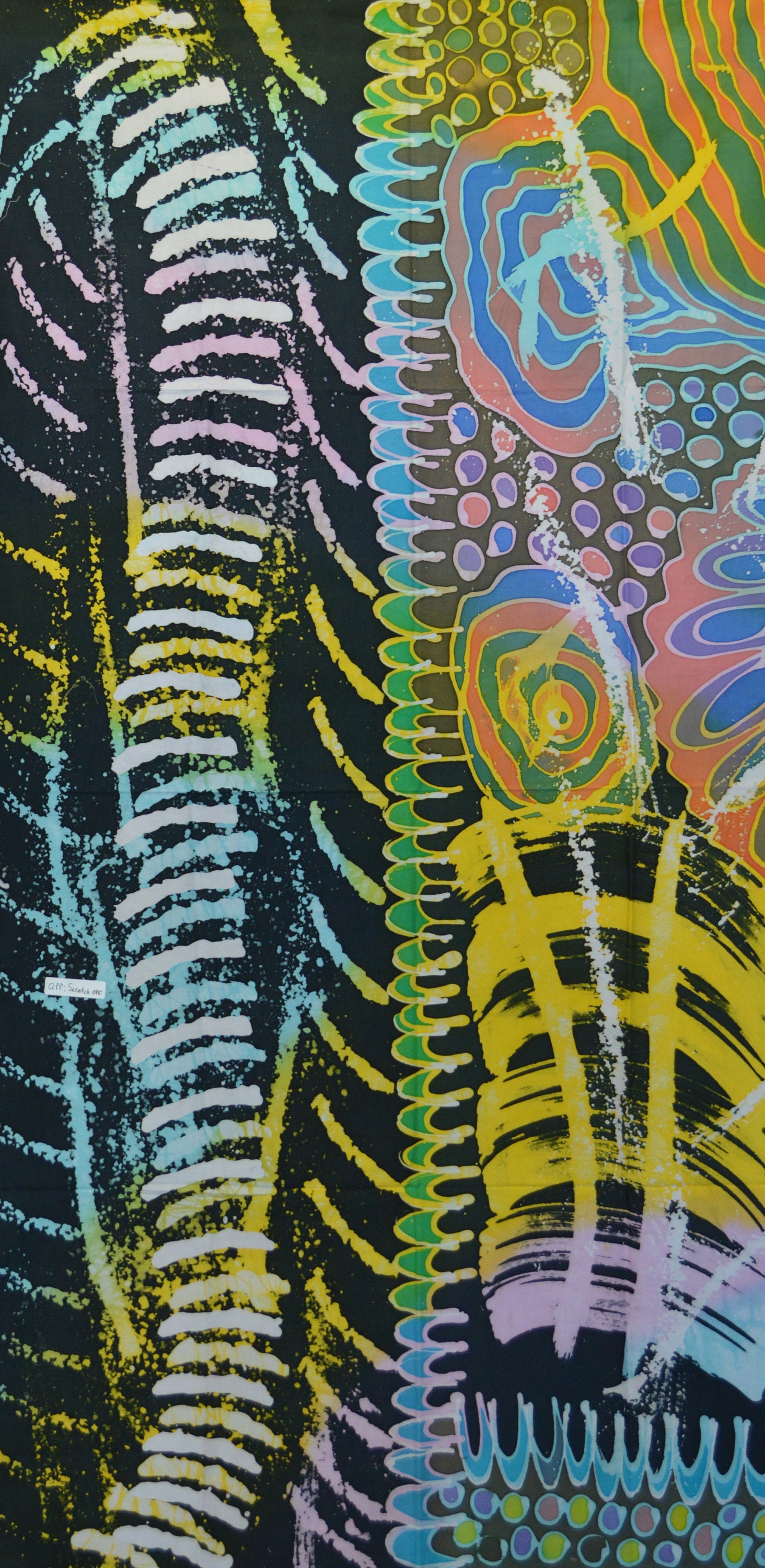 Abstract Batik Rectangle Art Panels Group 4 - Etsy