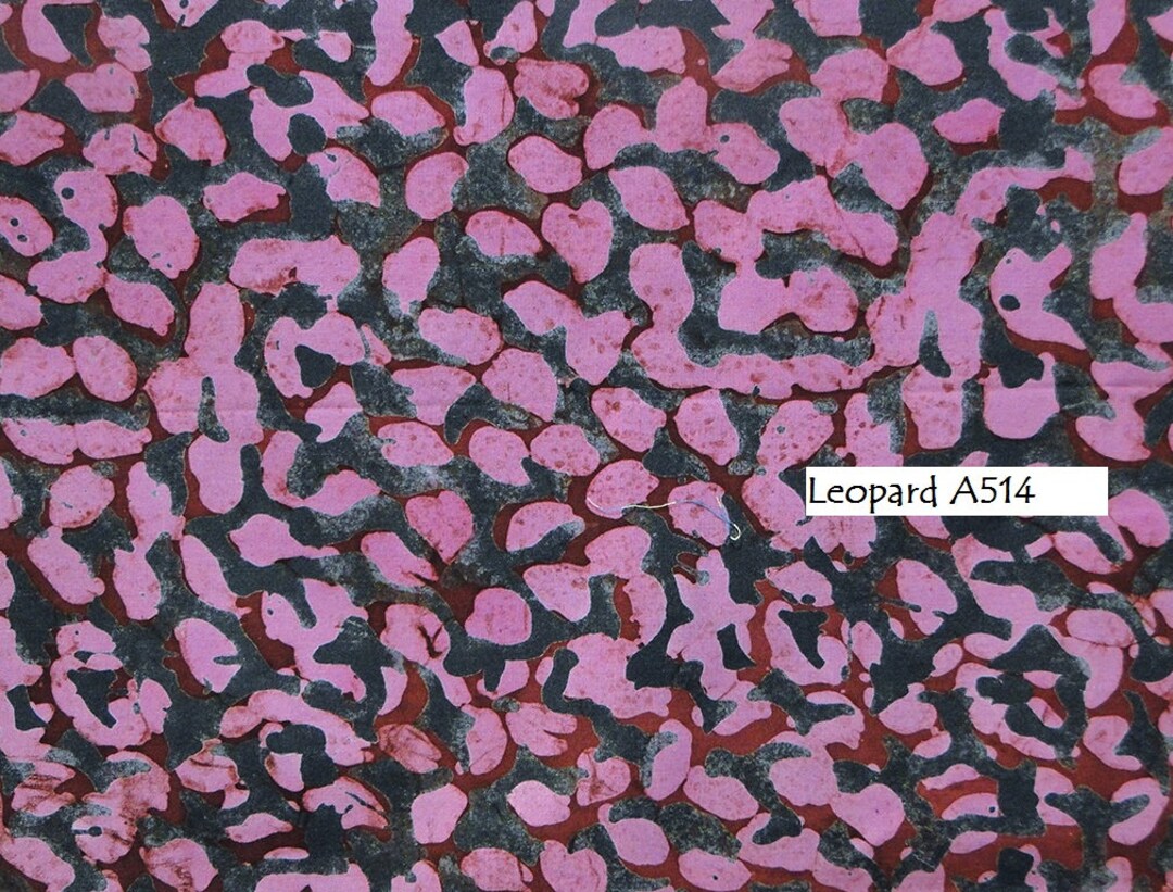 Heritage Batik- Leopard Design - Etsy