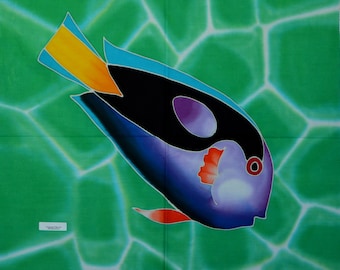 Batik Fish - Etsy