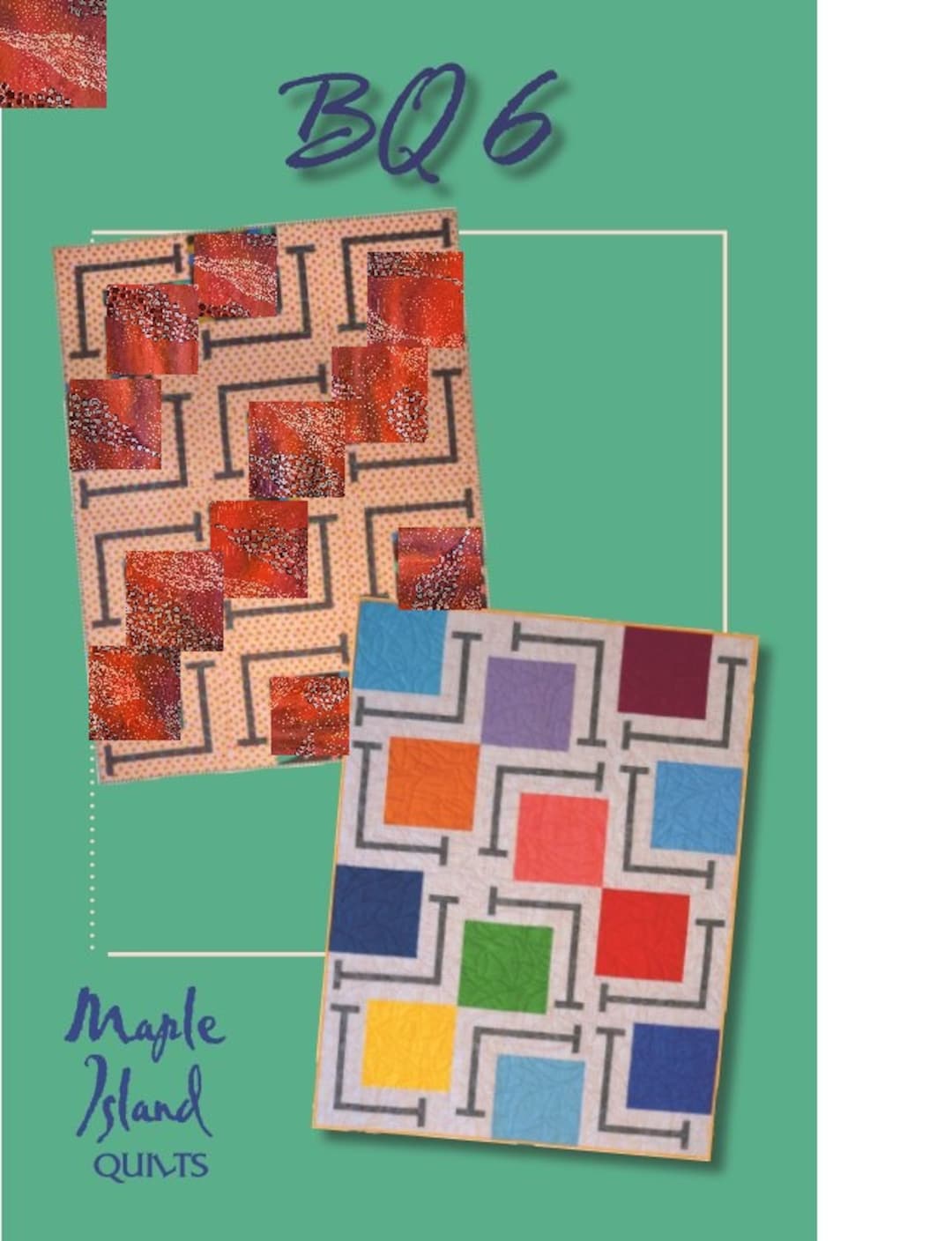 BQ 6 Quilt Pattern by Maple Island Quilts Inc. - Etsy