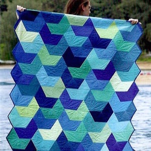 Splash & Mini Splash Quilt Pattern by Jaybird Quilts - Etsy