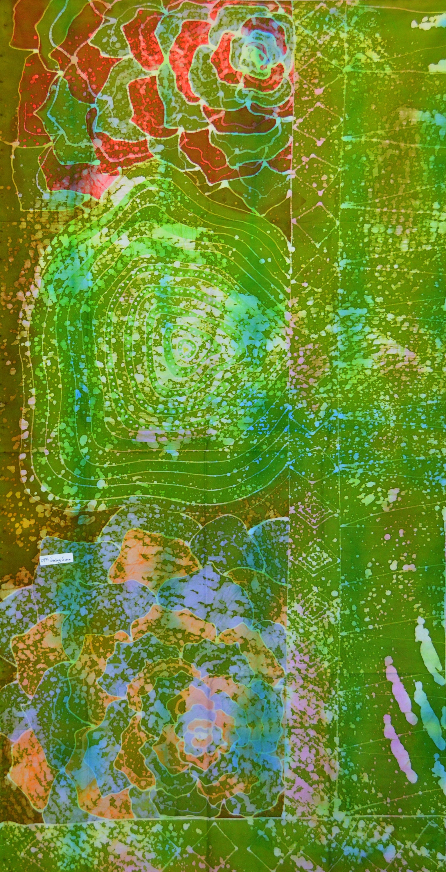 Abstract Batik Rectangle Art Panels Group 4 - Etsy