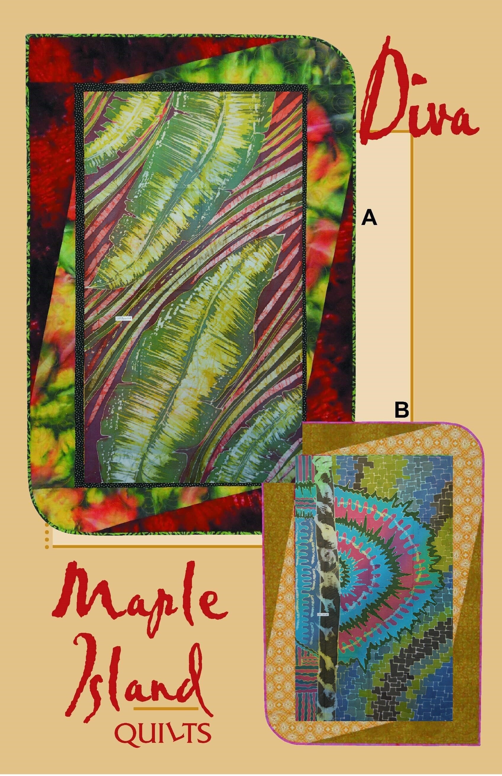 Abstract Batik Rectangle Art Panels Group 2 - Etsy