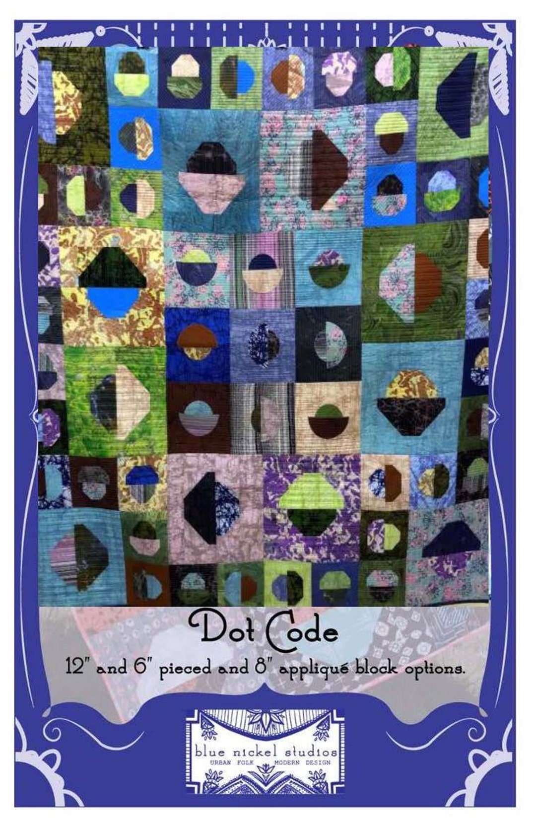 Dot Code Pattern by Blue Nickle Studio - Etsy