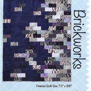 Brickwork Quilt Pattern by Ebony Love/ Love Bug Studios - Etsy