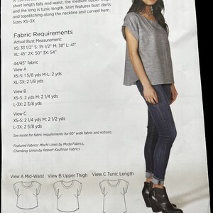 Easy Top & Tunic Pattern by Indygo Junction - Amy Barickman - Etsy