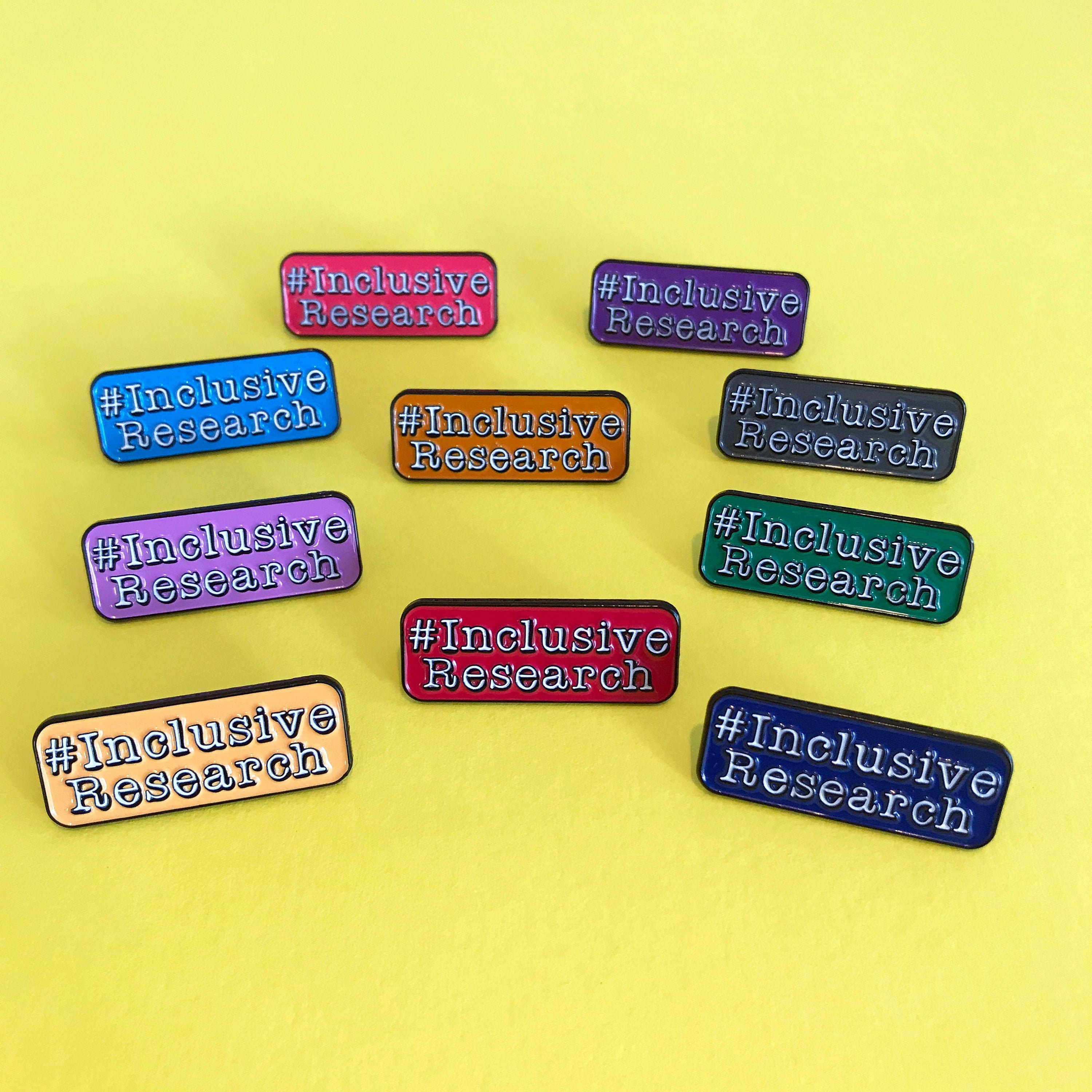 Inclusivity in Research InclusiveResearch Enamel Pin Badge | Etsy