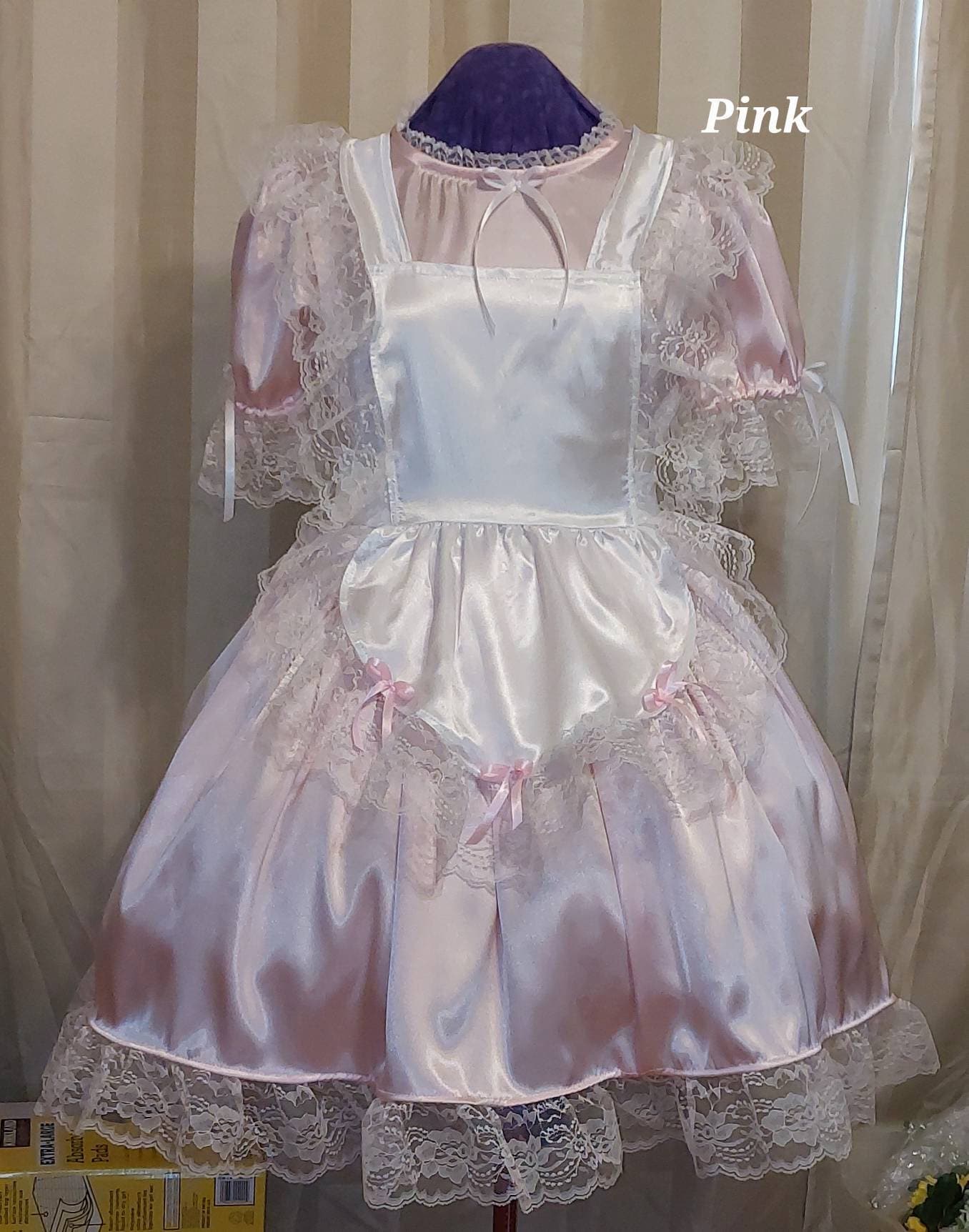 Pink Maid Bow - Etsy