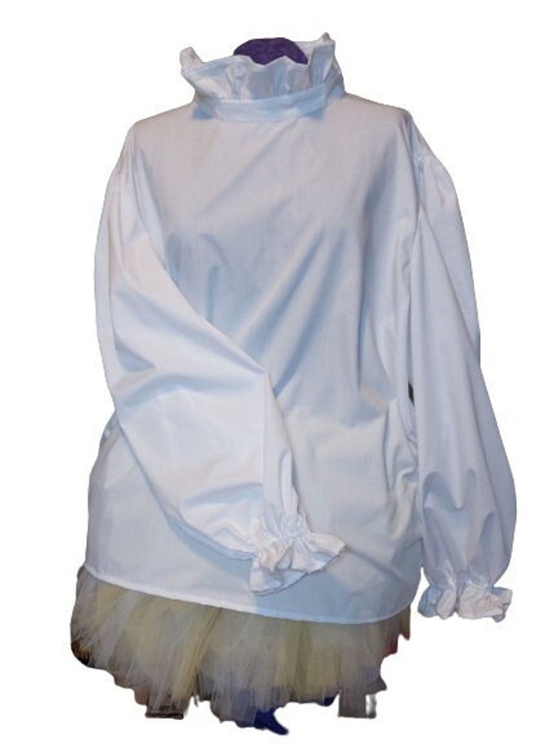 Blouse Edwardian Style, Cotton, LGBTQ, Sissy, Lolita, Adult Baby, Cross ...