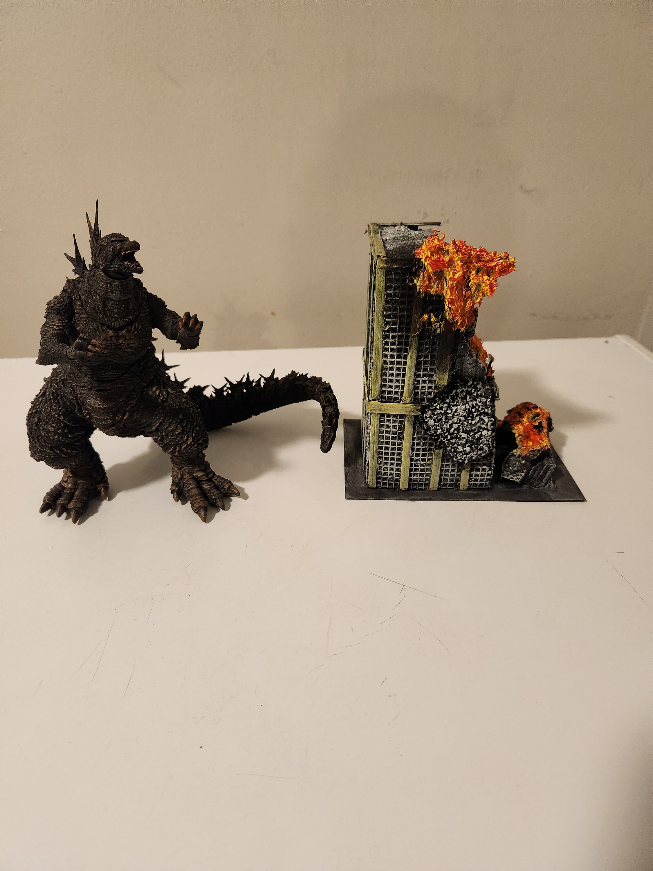 Godzilla Buildings for Display Monsterarts Hiya Neca Scale - Etsy