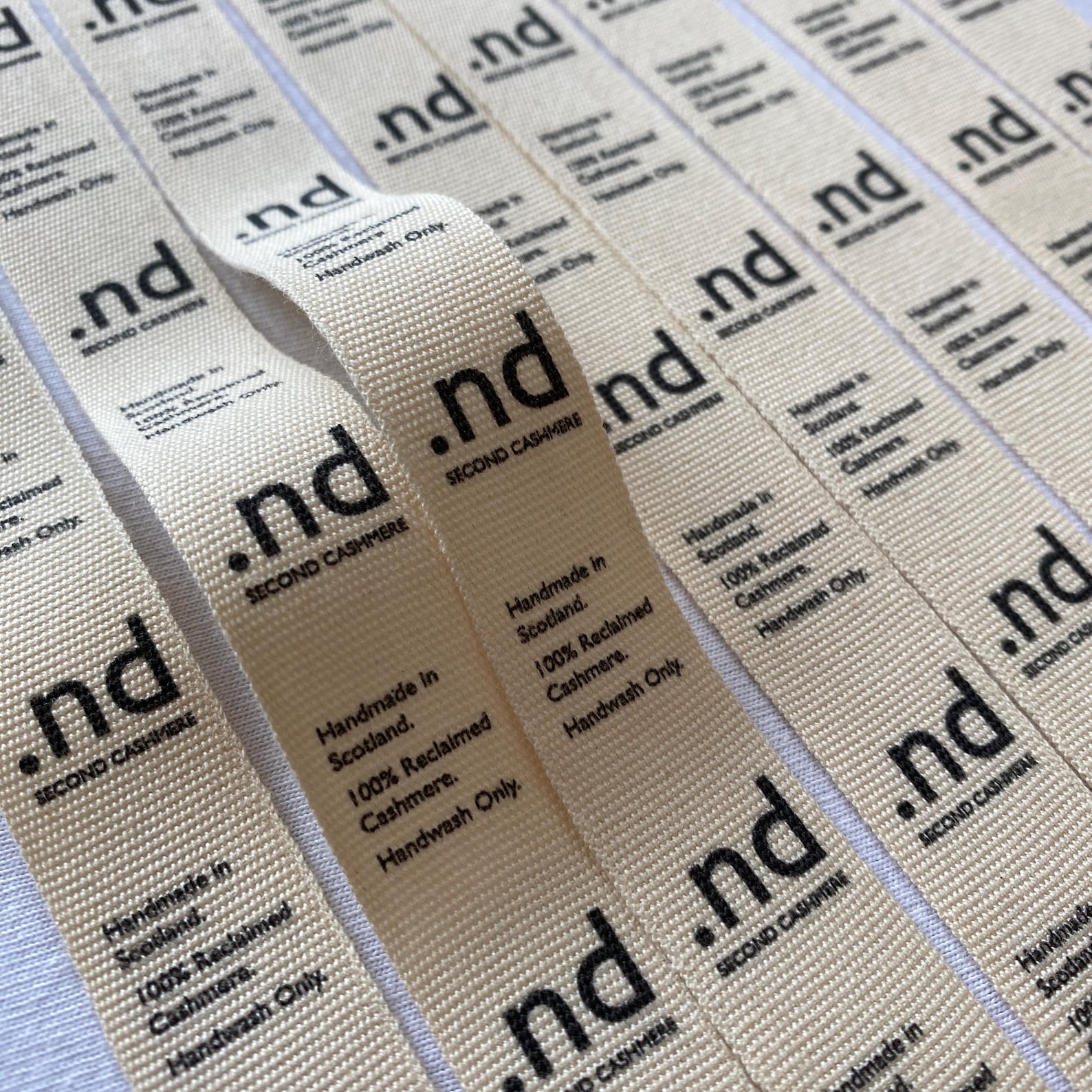 50pcs Organic Cotton Garment Labels 20x50mm Sew-in Custom-printed - Etsy