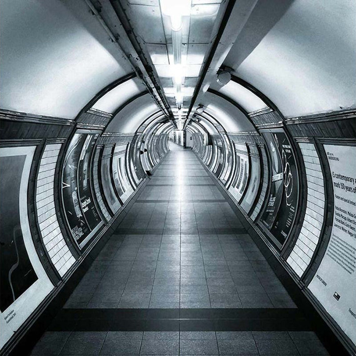 London Underground Abstract City London Wall Art London | Etsy UK