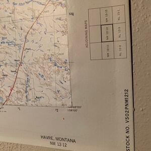 Havre, MT, Hubbard Raised Relief Map - Etsy