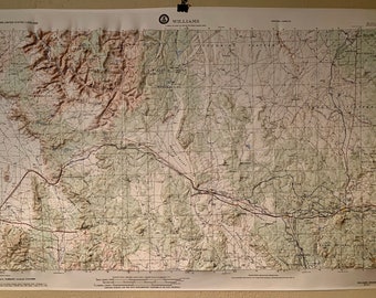 Williams Az Map - Etsy