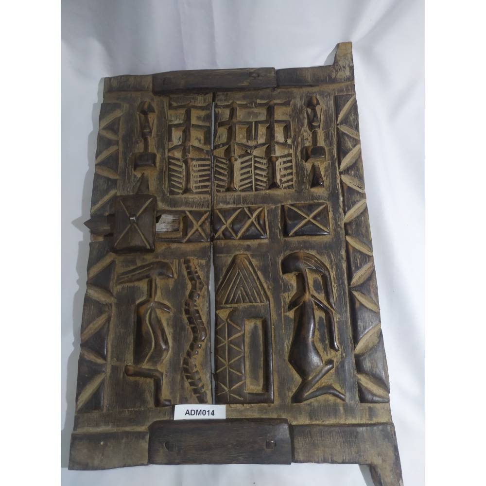 African Dogon Door Carved Wood Granary Door Dogoan Tribe Mali Dogon ...
