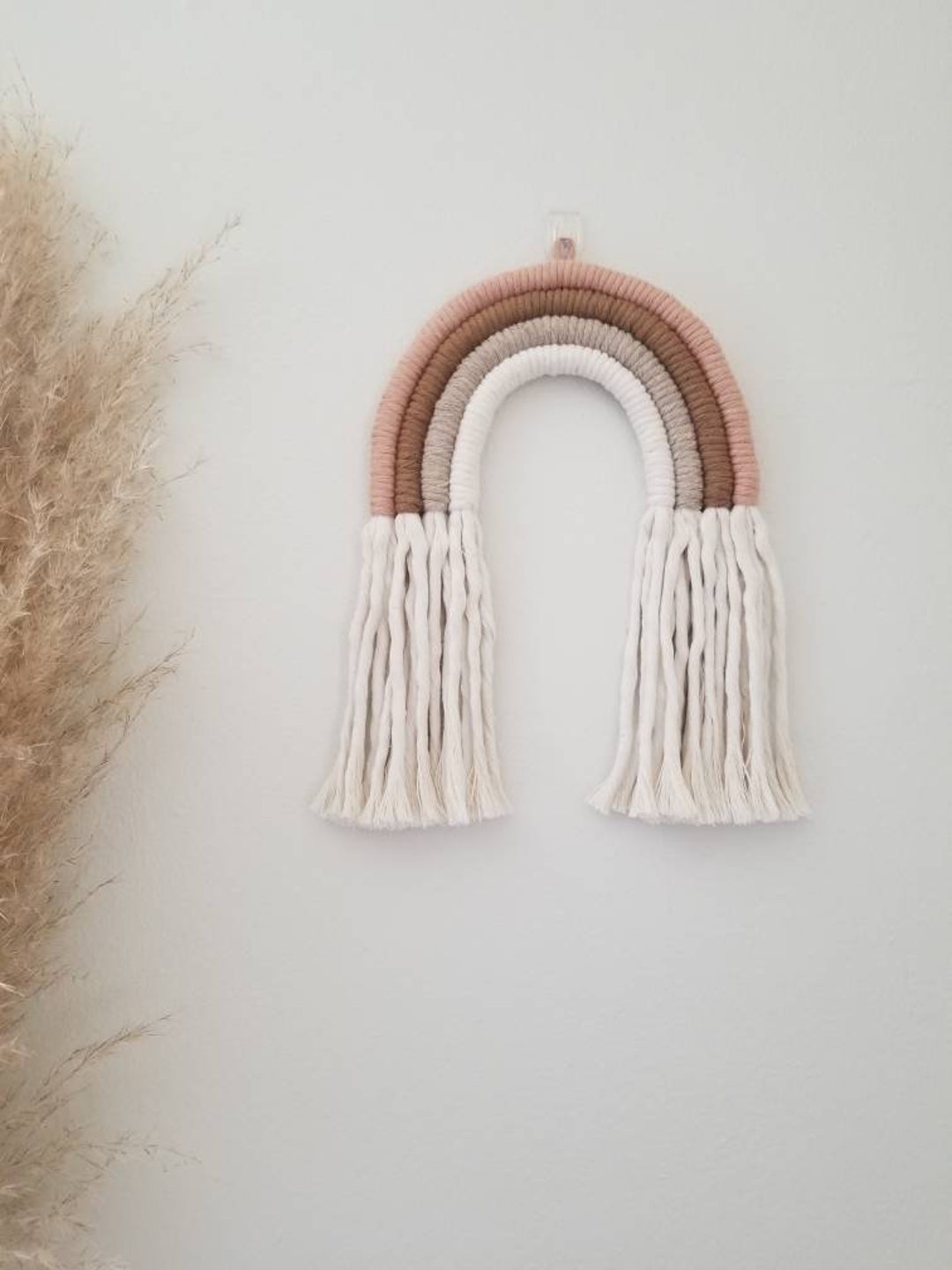 Rainbow Wall Hanging/ Rainbow Macrame / Rainbow Baby / Boho - Etsy