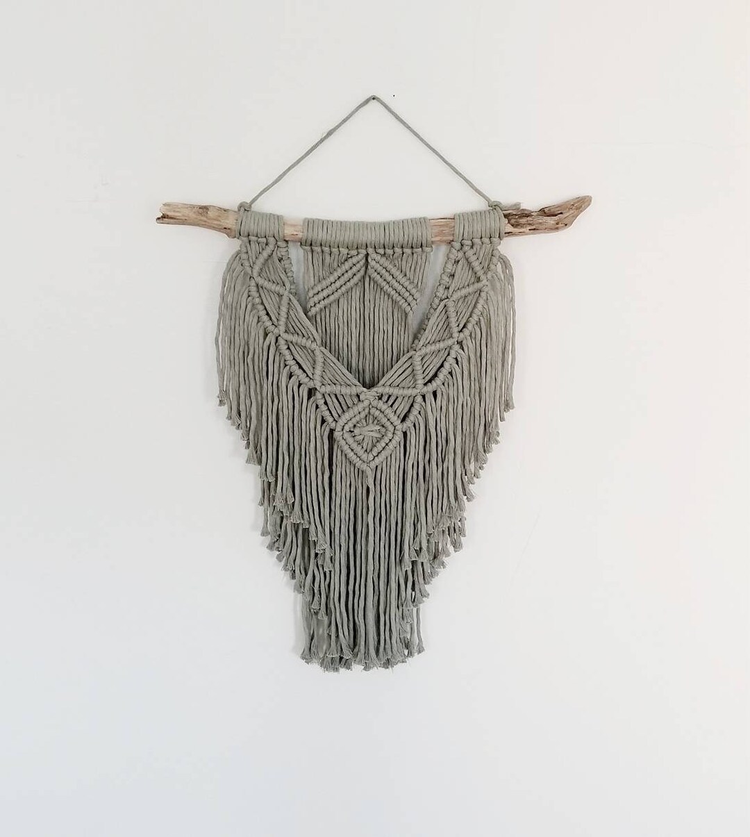 Sage Macrame Wall Hanging / Tapestry / Macrame Decor / Wall Art / Boho ...
