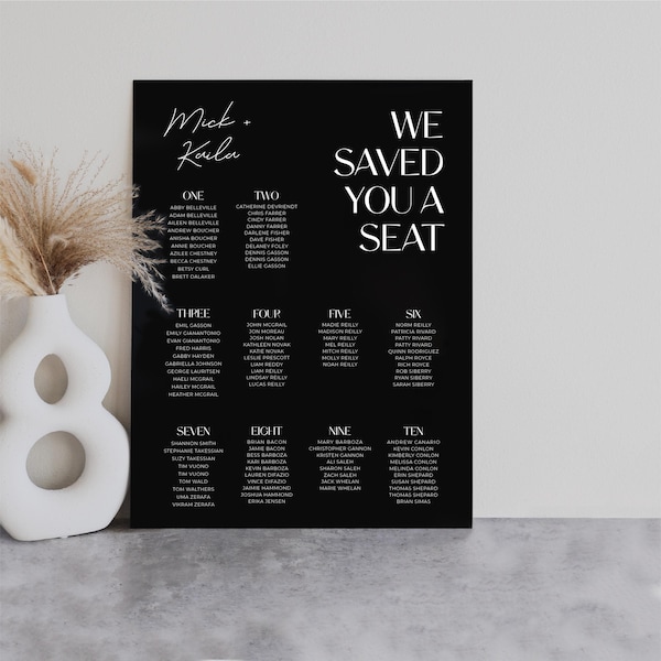 Seating Sign Wedding - Etsy