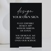 Frosted Arch Acrylic Sign - Small Acrylic Business Signs - Signage for ...