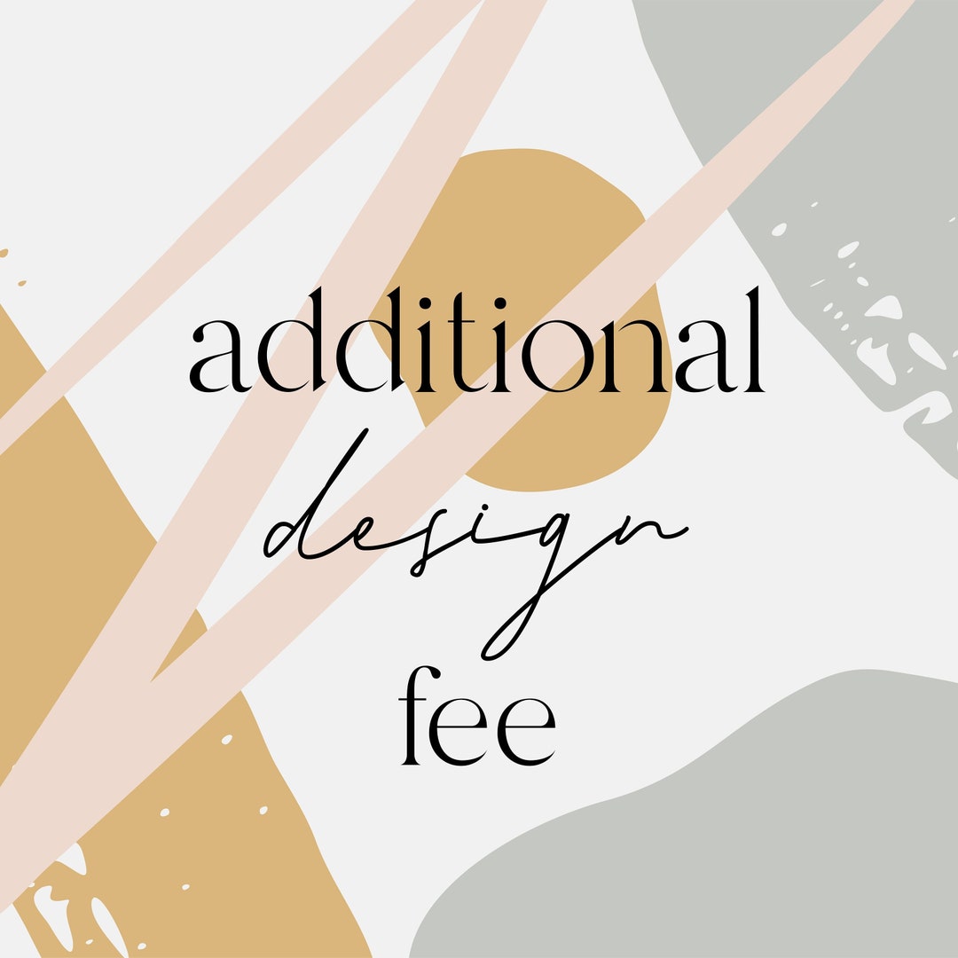 Additional Paint Fee - Etsy