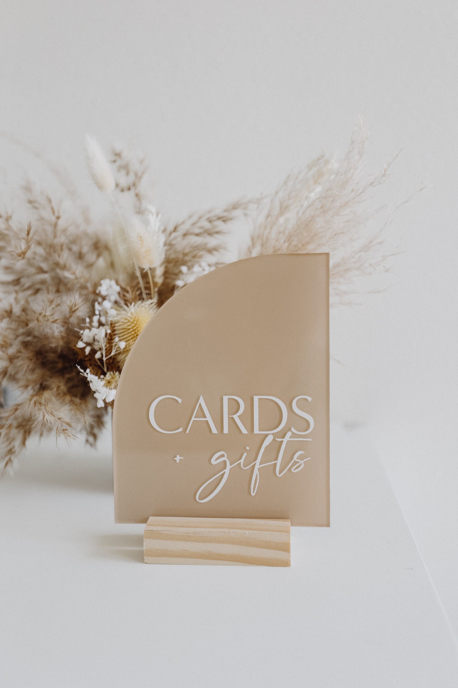 Cards & Gifts Half Arch Table Sign Gift and Cards Sign - Etsy