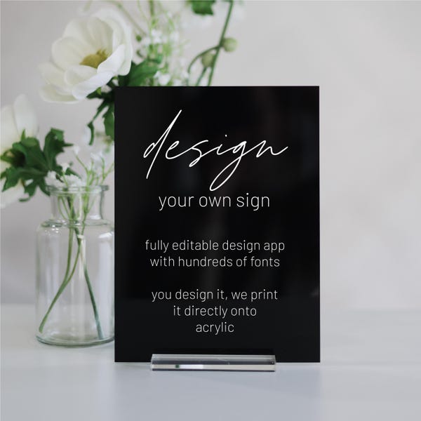 Custom Desk Signage - Etsy