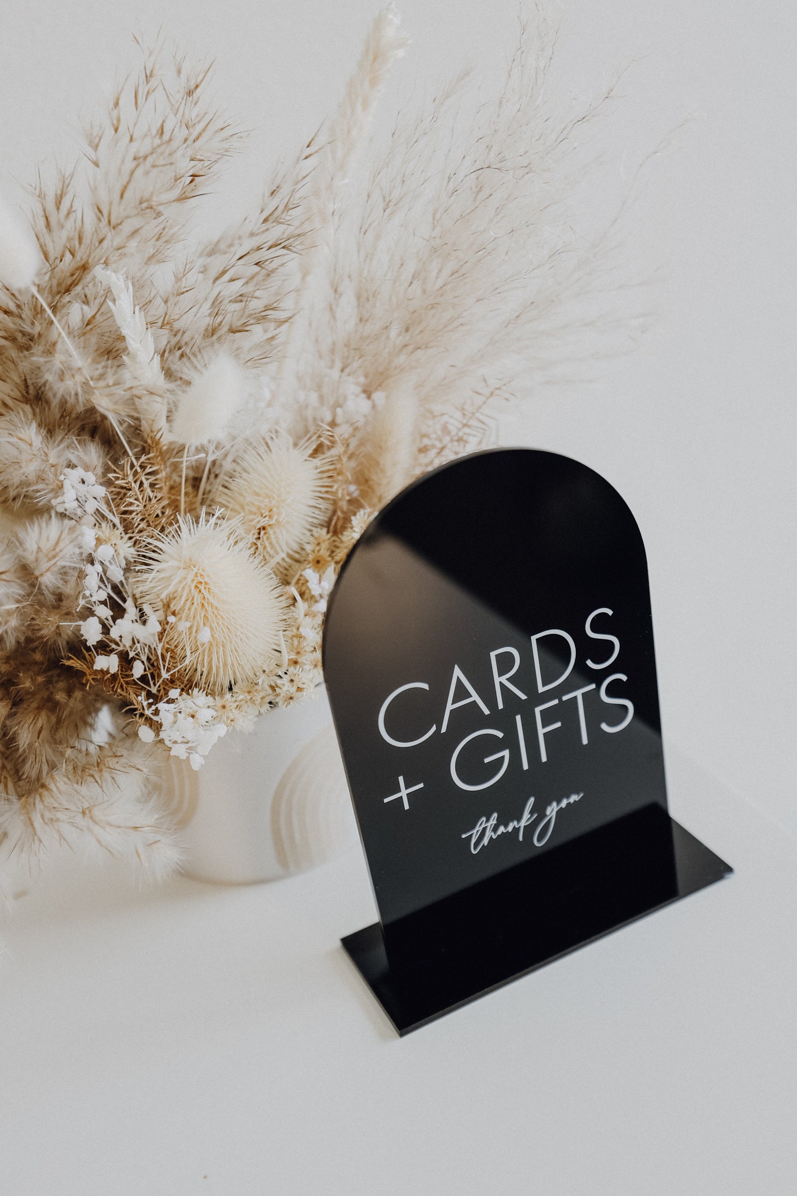 Cards & Gifts Arch Table Sign Gift and Cards Sign Modern - Etsy