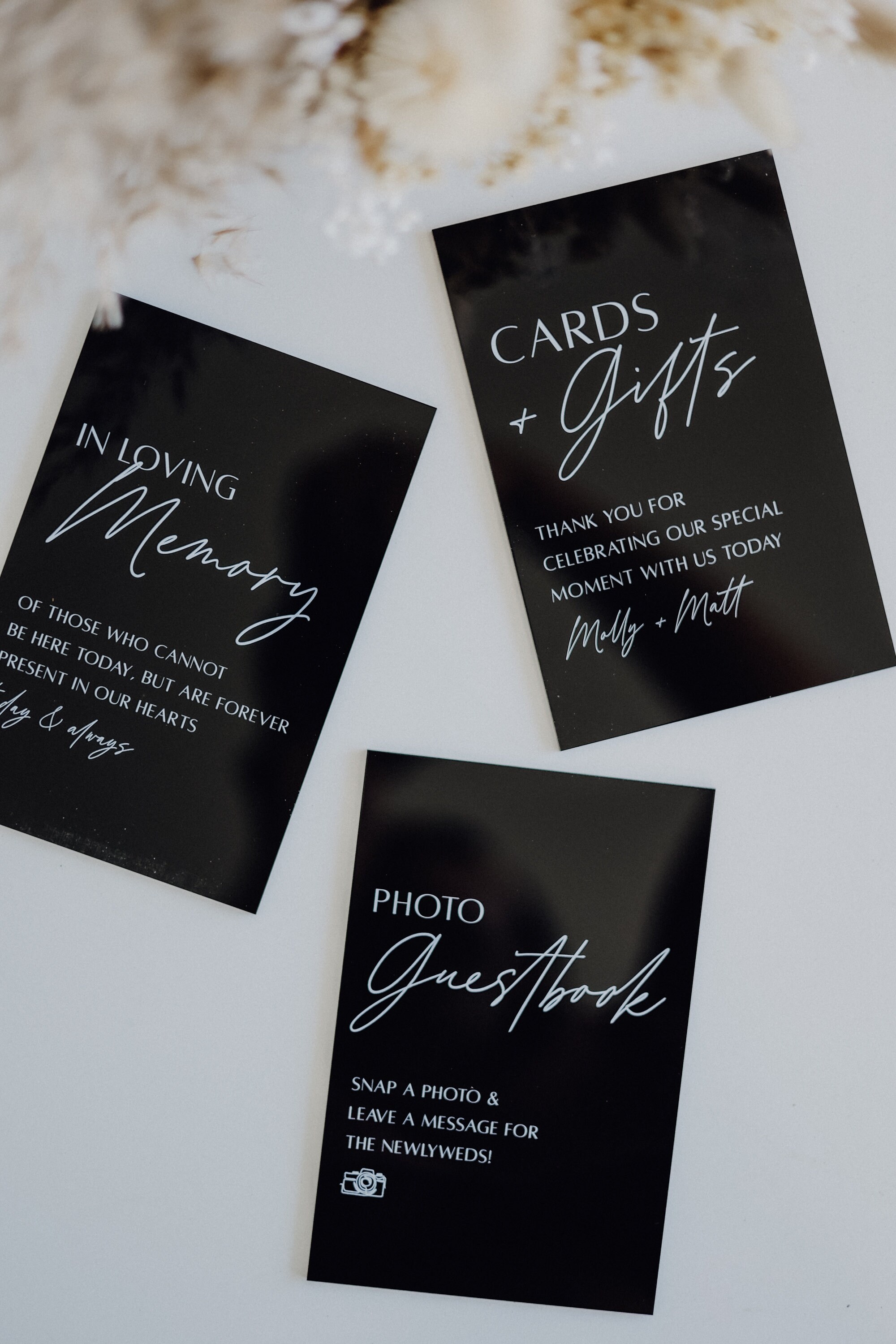 Photo Guestbook Table Sign | Please Sign Our Guestbook Sign | Modern ...