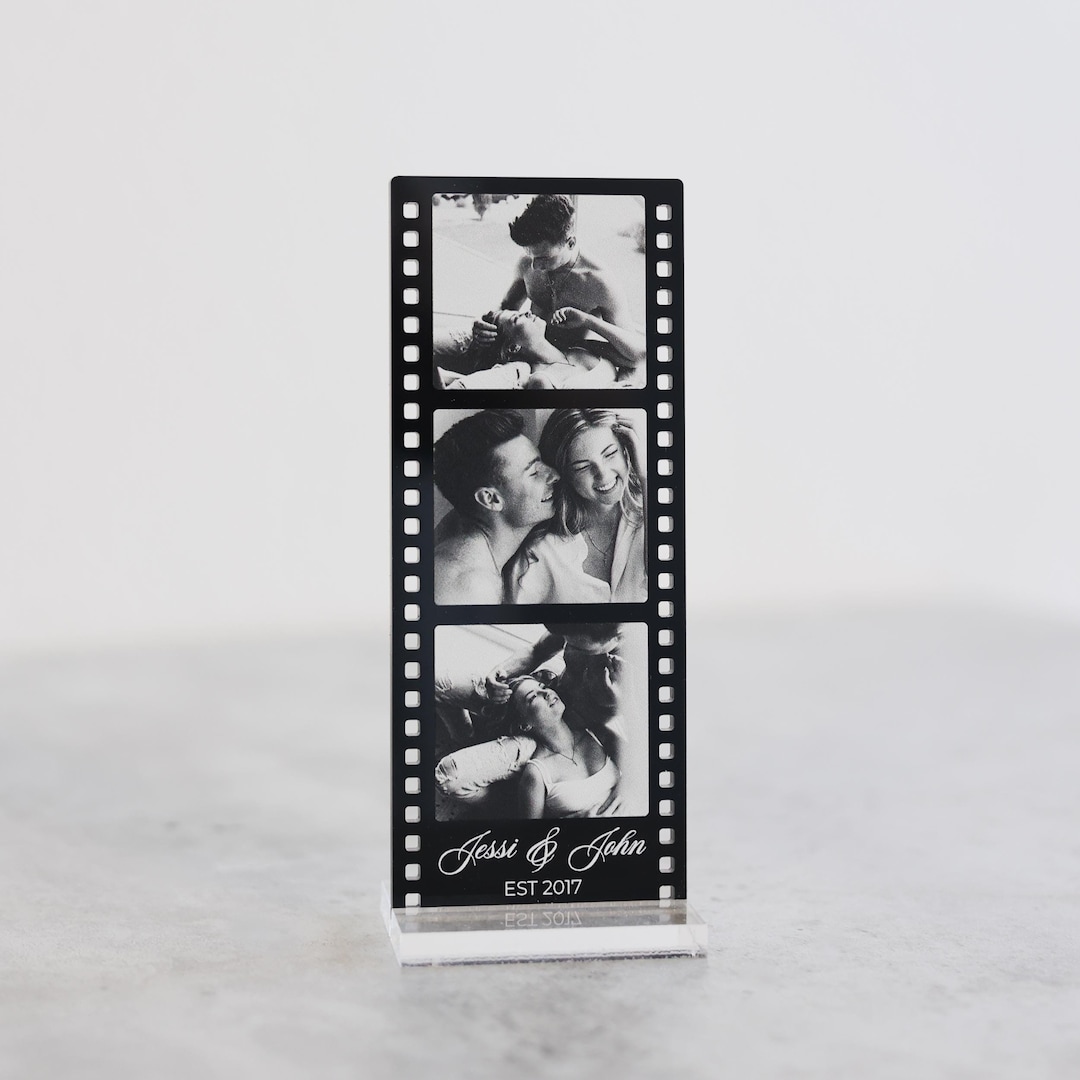 Custom Photo Film Strip Magnets - Custom Photos Magnets or Stand ...