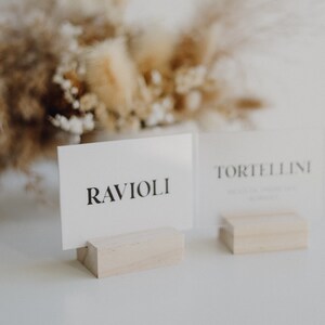 Acrylic Food Signs Wedding Food Signs, Buffet Food Tag Signs Event ...