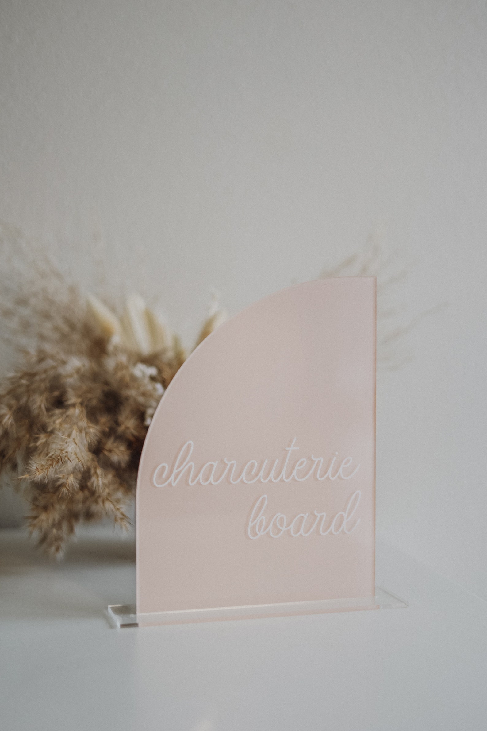 Custom Half Arch Text Acrylic Sign Small Acrylic Business - Etsy