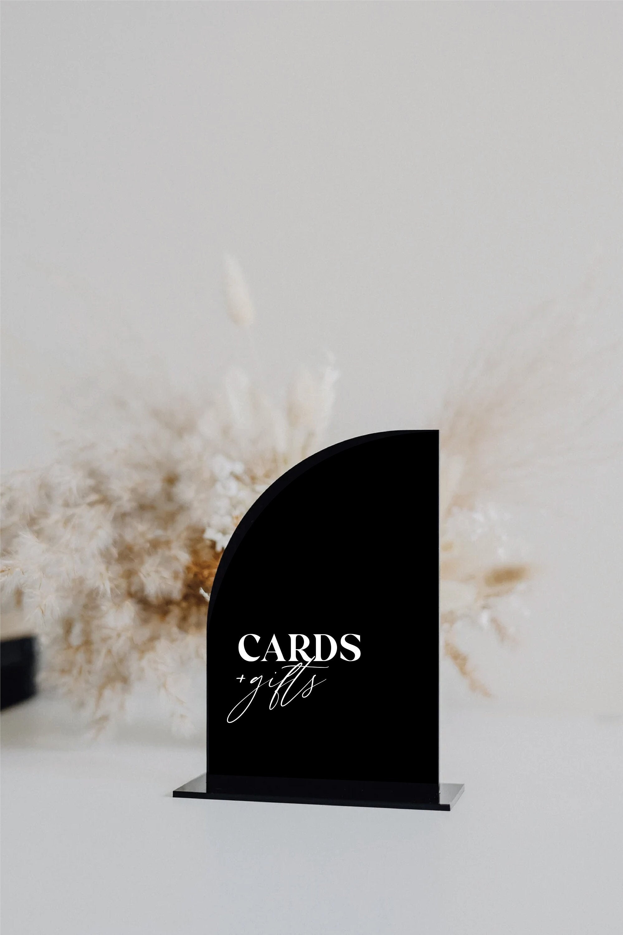 Cards & Gifts Arch Table Sign Gift and Cards Sign Modern - Etsy