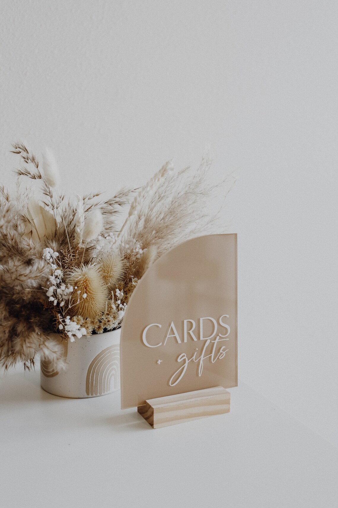 Cards & Gifts Half Arch Table Sign Gift and Cards Sign - Etsy