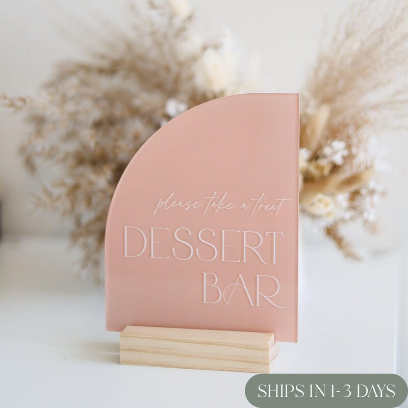 Dessert Table Signs - Etsy