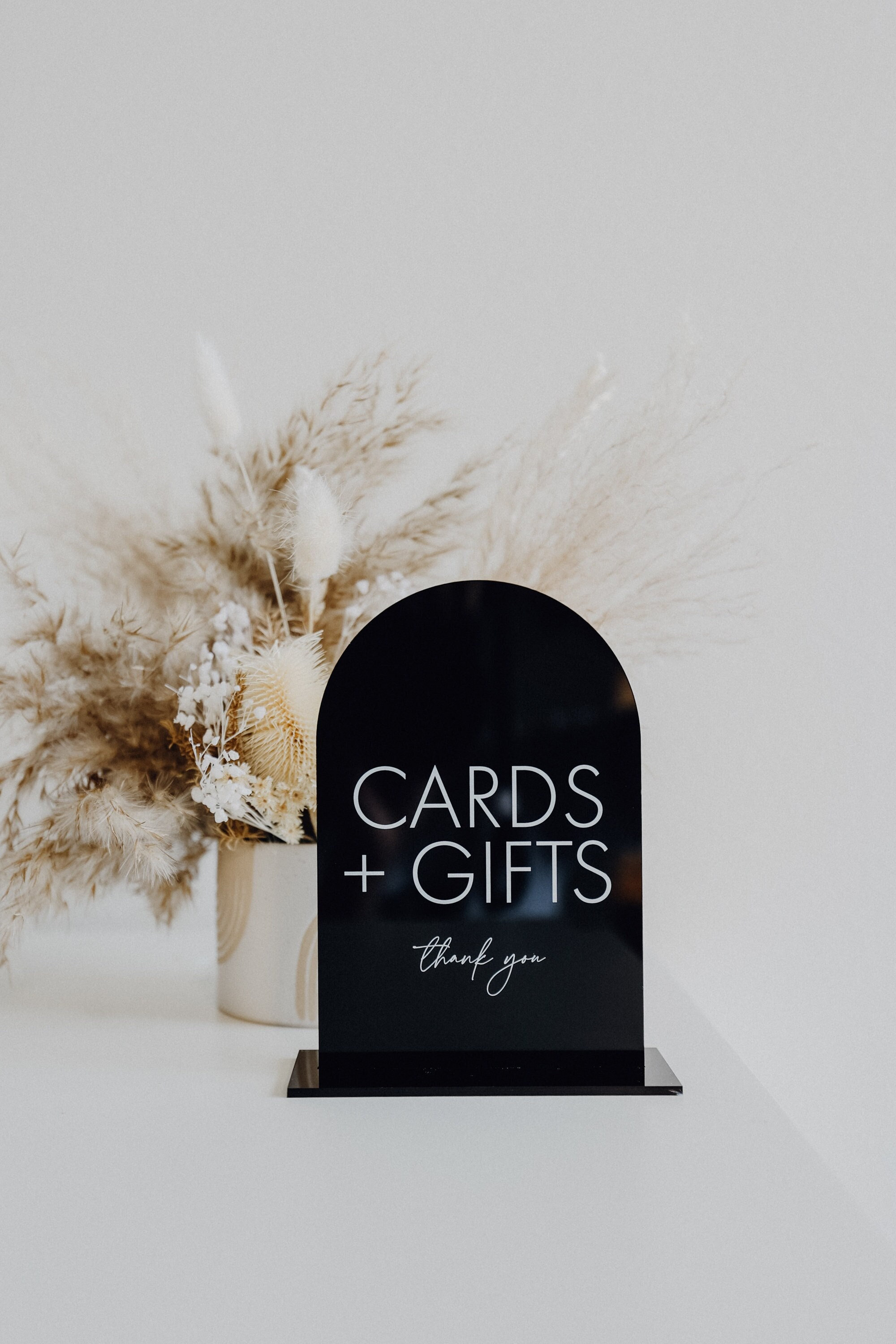 Cards & Gifts Arch Table Sign Gift and Cards Sign Modern - Etsy