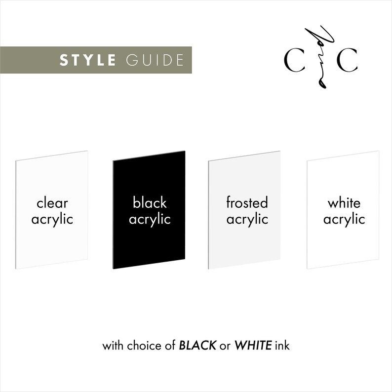 Luxe Acrylic Rectangle Table Numbers Minimalist Wedding - Etsy