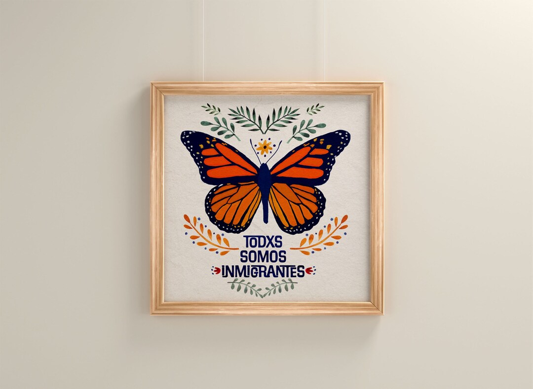 Migration Artwork, Migrant Monarch Butterfly Digital Art, Digital ...