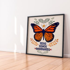 Migration Artwork, Migrant Monarch Butterfly Digital Art, Digital ...