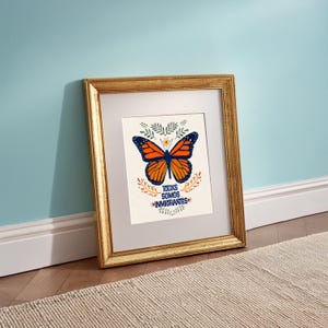 Migration Artwork, Migrant Monarch Butterfly Digital Art, Digital ...