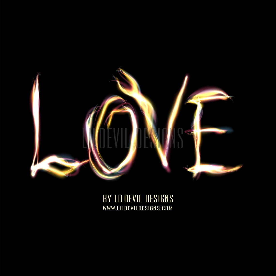 Alphabet Overlays, Sparkle With Magic Light, Unique Hand-drawn ...